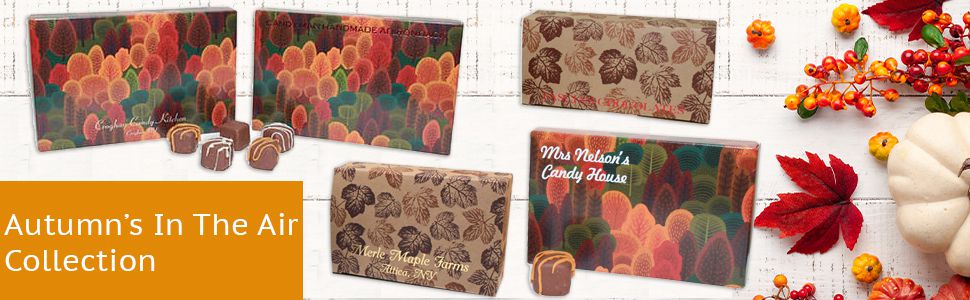 MOD-PAC Autumns In The Air Personalized Candy Boxes